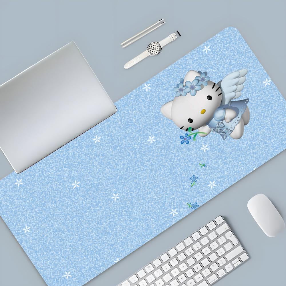 hello kitty Mouse Pad Cartoon Lockedge Large Gaming Pad Computer Gamer ...