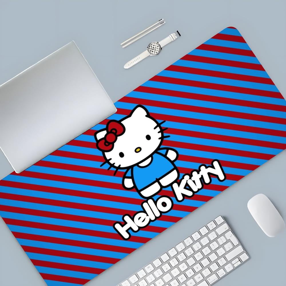 hello kitty Mouse Pad Cartoon Lockedge Large Gaming Pad Computer Gamer ...