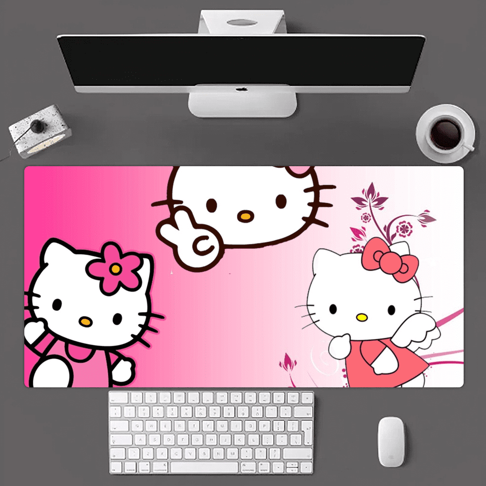 hello kitty Mousepad Large game mouse pad game console - Walmart.com