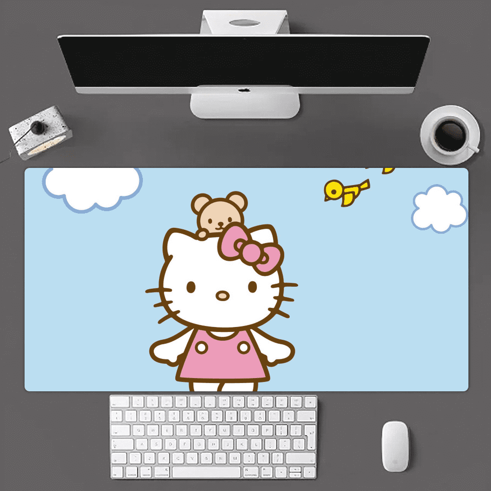 hello kitty Mousepad Large game mouse pad game console - Walmart.com