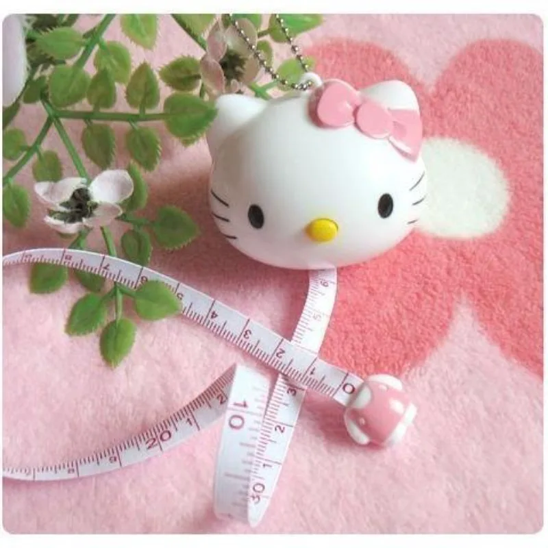 hello kitty My melody Kuromi cartoon doll tape measure girl heart ...