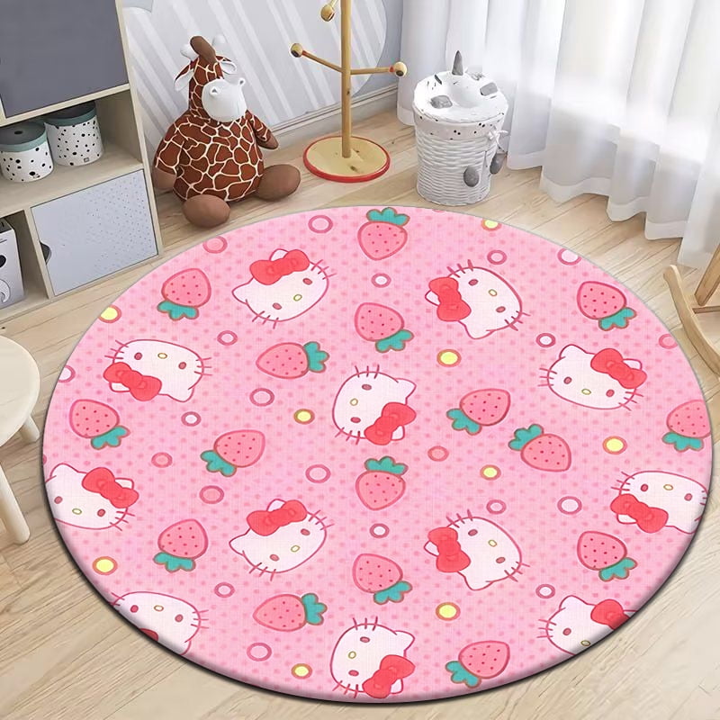 hello kitty cute cartoon Printed Carpet,rugs for bedroom,Living room ...