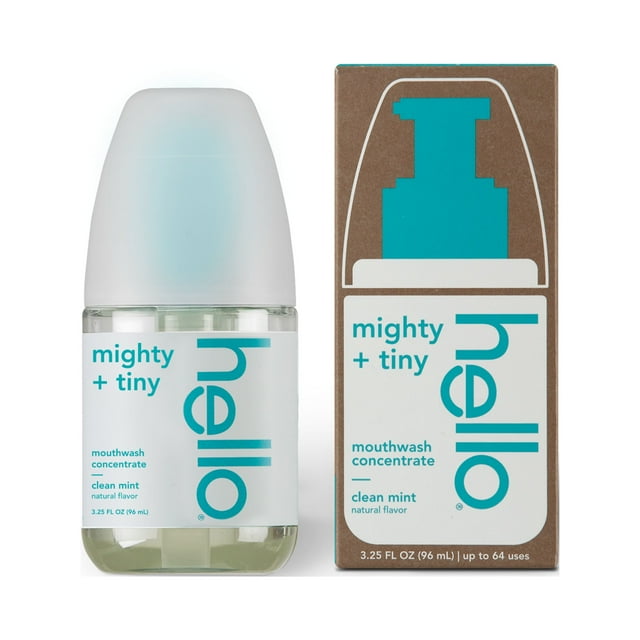hello naturally clean mint mouthwash concentrate - Walmart.com
