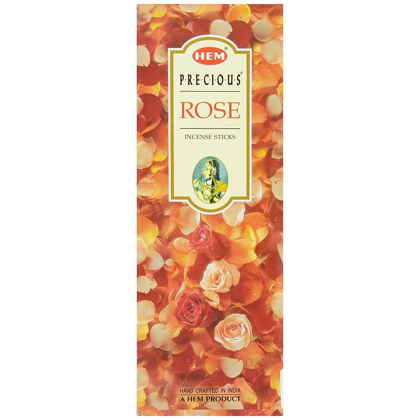 Hem Precious Incense Sticks, Gulab (Rose), 120 Count - Walmart.com