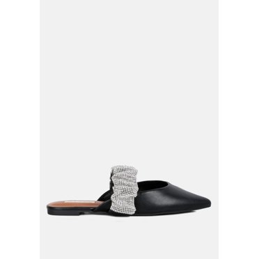 BERANMEY Women's Suede Clogs & Mules Stylish Leather Mules with Arch ...