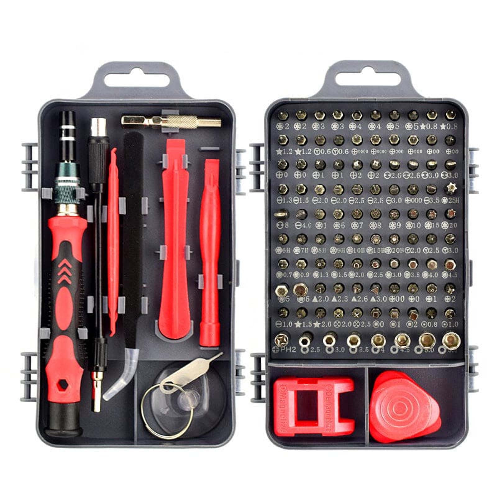 hengsof 115-in-1 Precision Screwdriver Set, [Super Durable] Mini Professional Magnetic Repair ...