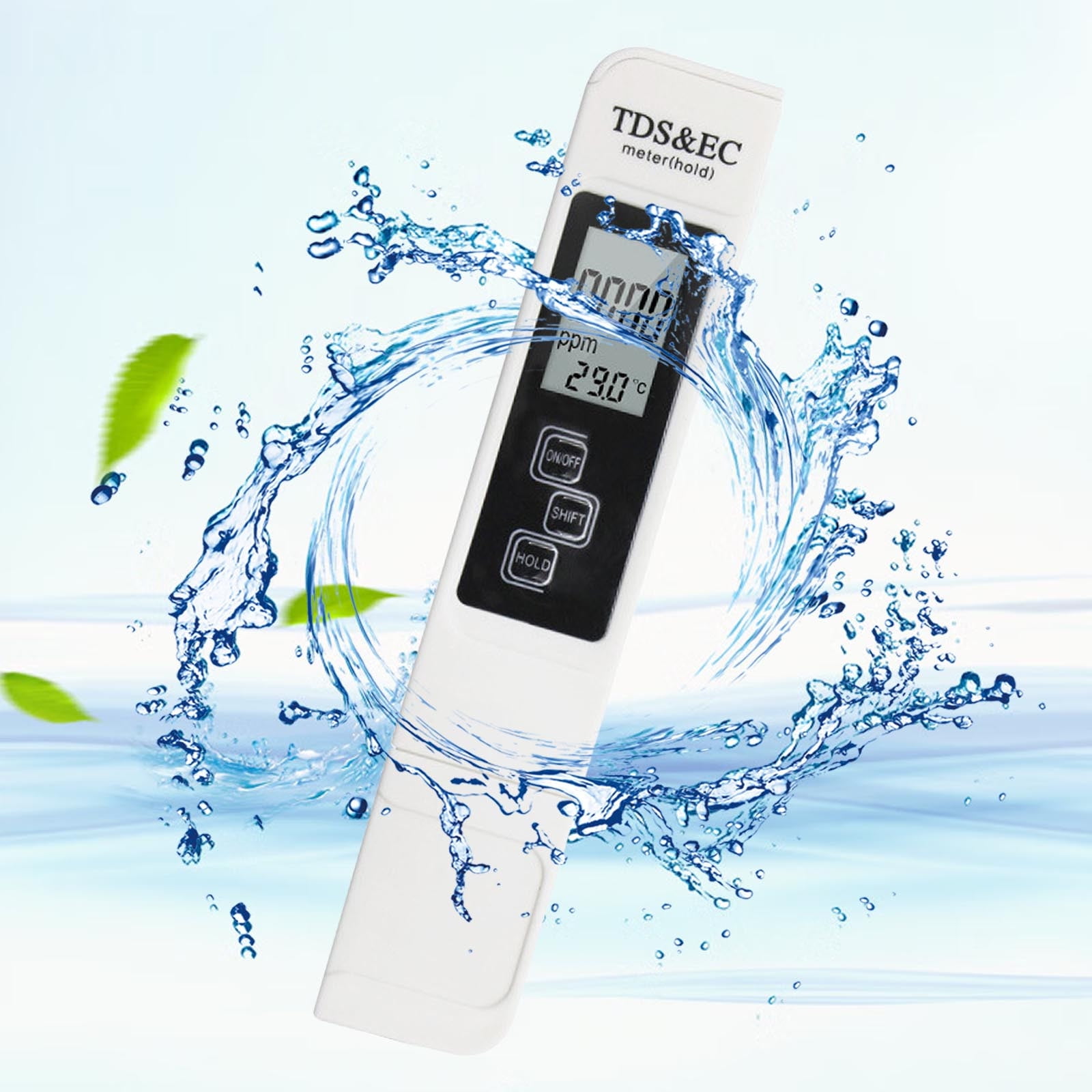 hengsof 4-in-1 Meter And Temperature MeterAccurate Digital Water Test ...