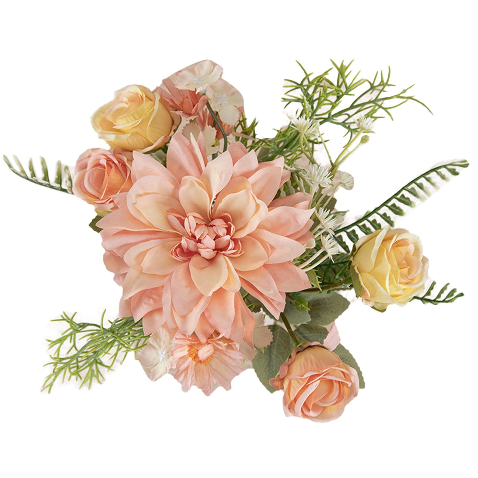 hengsof Artificial Flowers Combo Box Set Mix Silk Roses Fake Baby ...