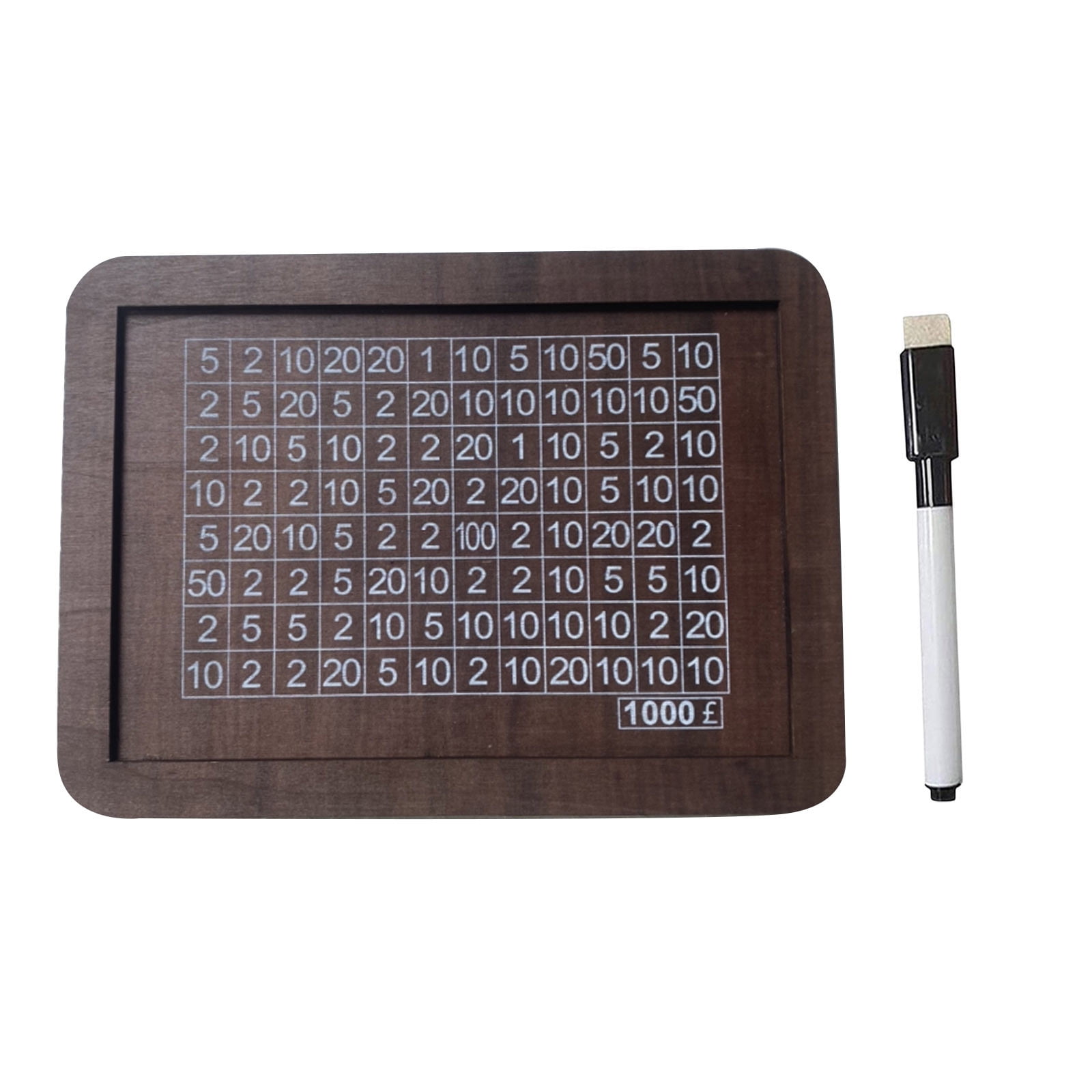 hengsof Cash Vault Wooden Savings Box, Piggy Bank for Adults Kids,Coin ...