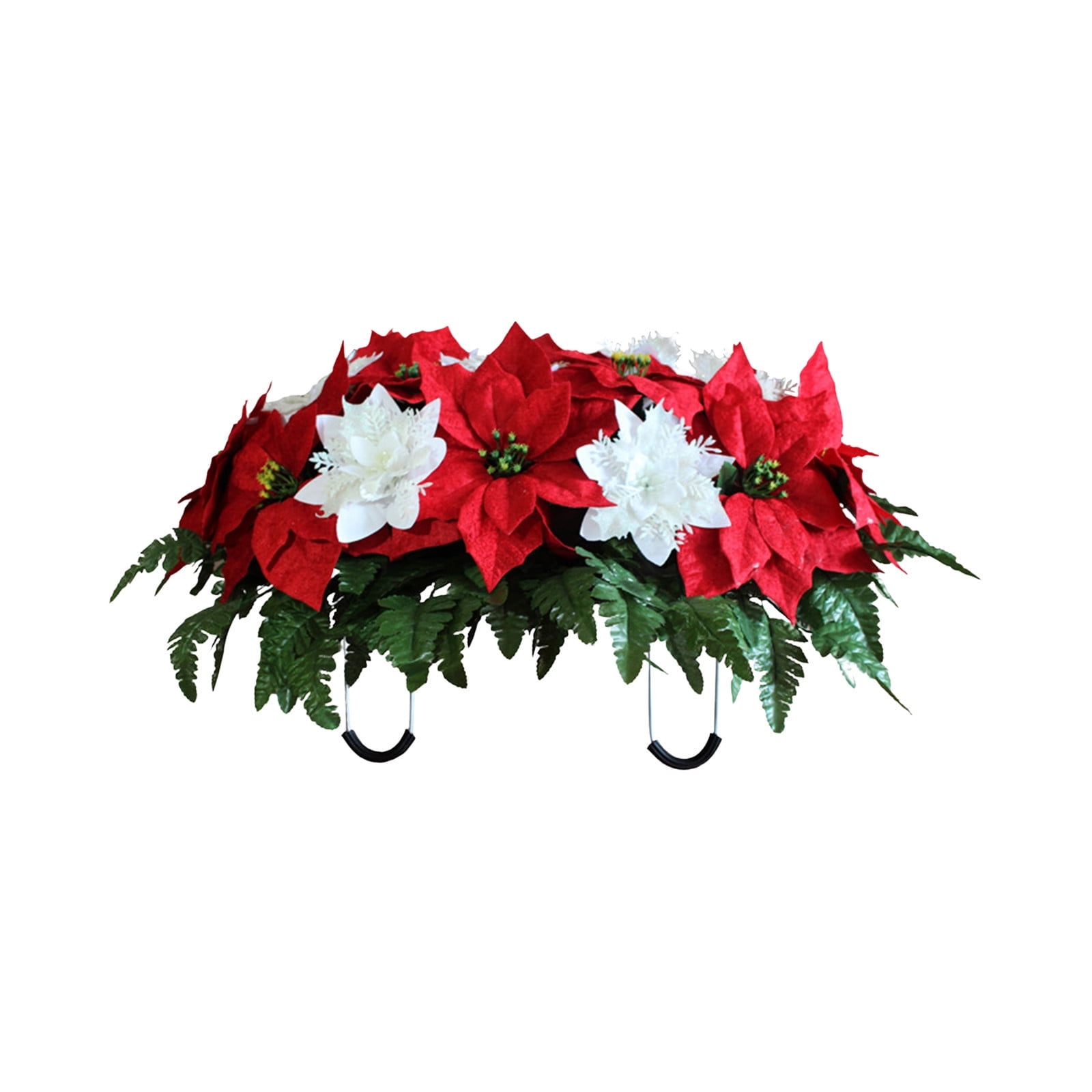 hengsof Cemetery Tombstone Flower Saddle - Outdoor Grave Decorations ...