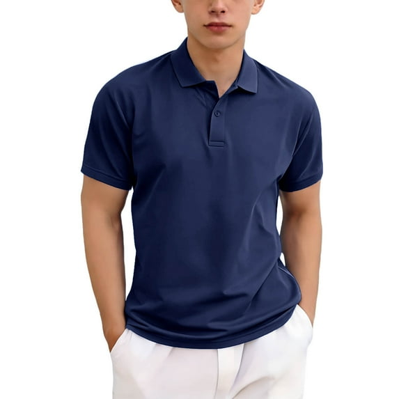 hengsof Children's Collared Short Sleeve Shirt Quick Drying Moisture ...