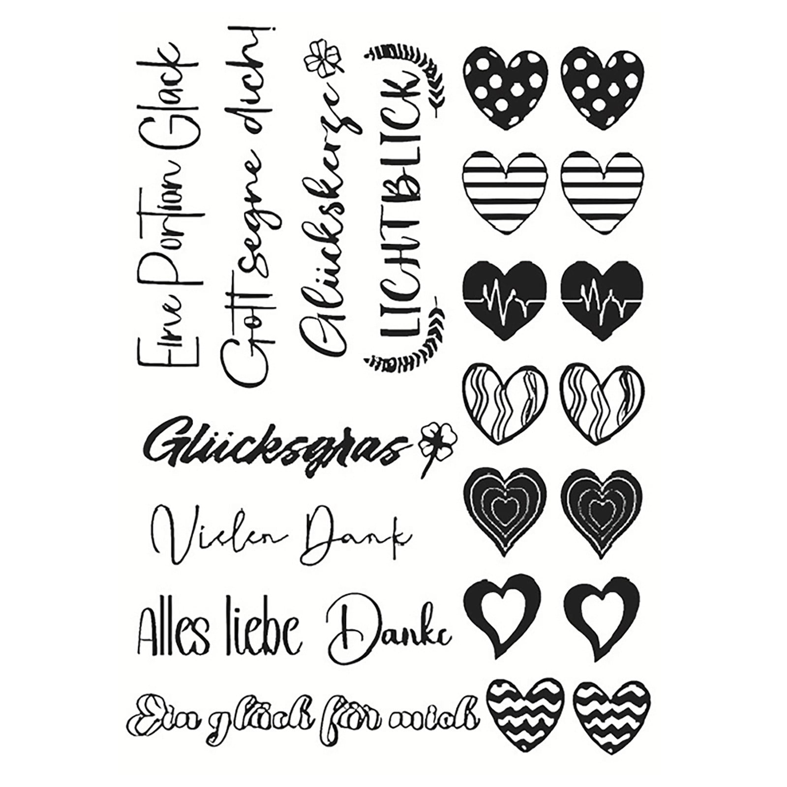 hengsof Christmas Word Stickers for Crafts Christmas Vinyl Stickers ...