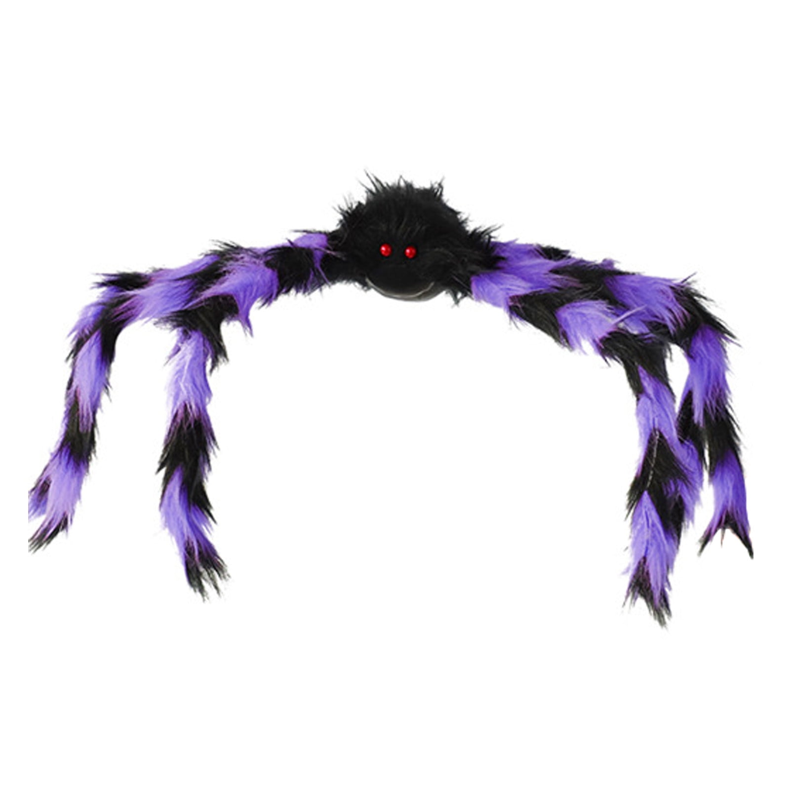 hengsof Giant Halloween Hairy Spider,Realistic Scary White Spider Props ...
