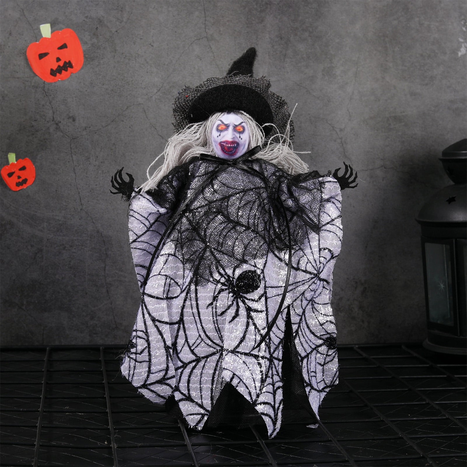 hengsof Halloween Tree Wrap Ghost Decoration, Smiling Ghost Design ...
