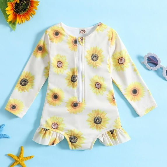 hengsof Infant Toddler Baby Girl Boy One Piece Swimsuit Cute Print ...