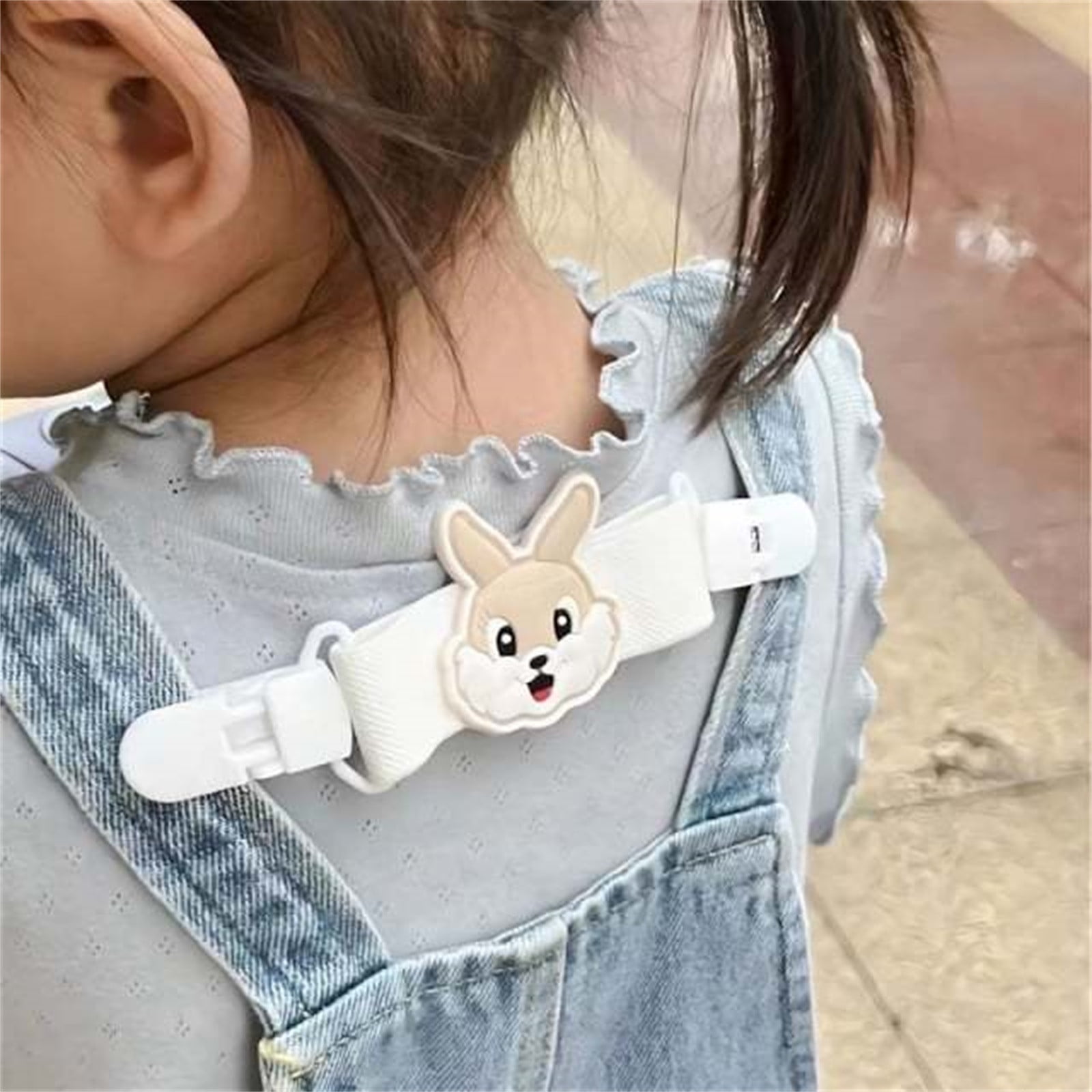 hengsof Kids Overalls Antis-slip Fixer Elastic Strap Clip With ...