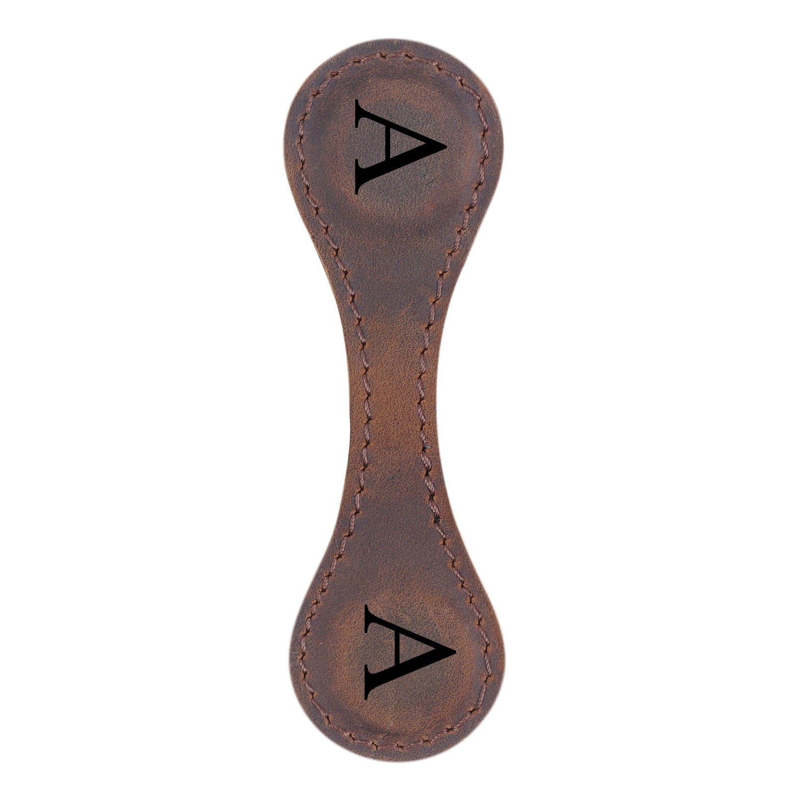 hengsof Leather Magnetic Bookmark, Personalized Initial Bookmarks ...