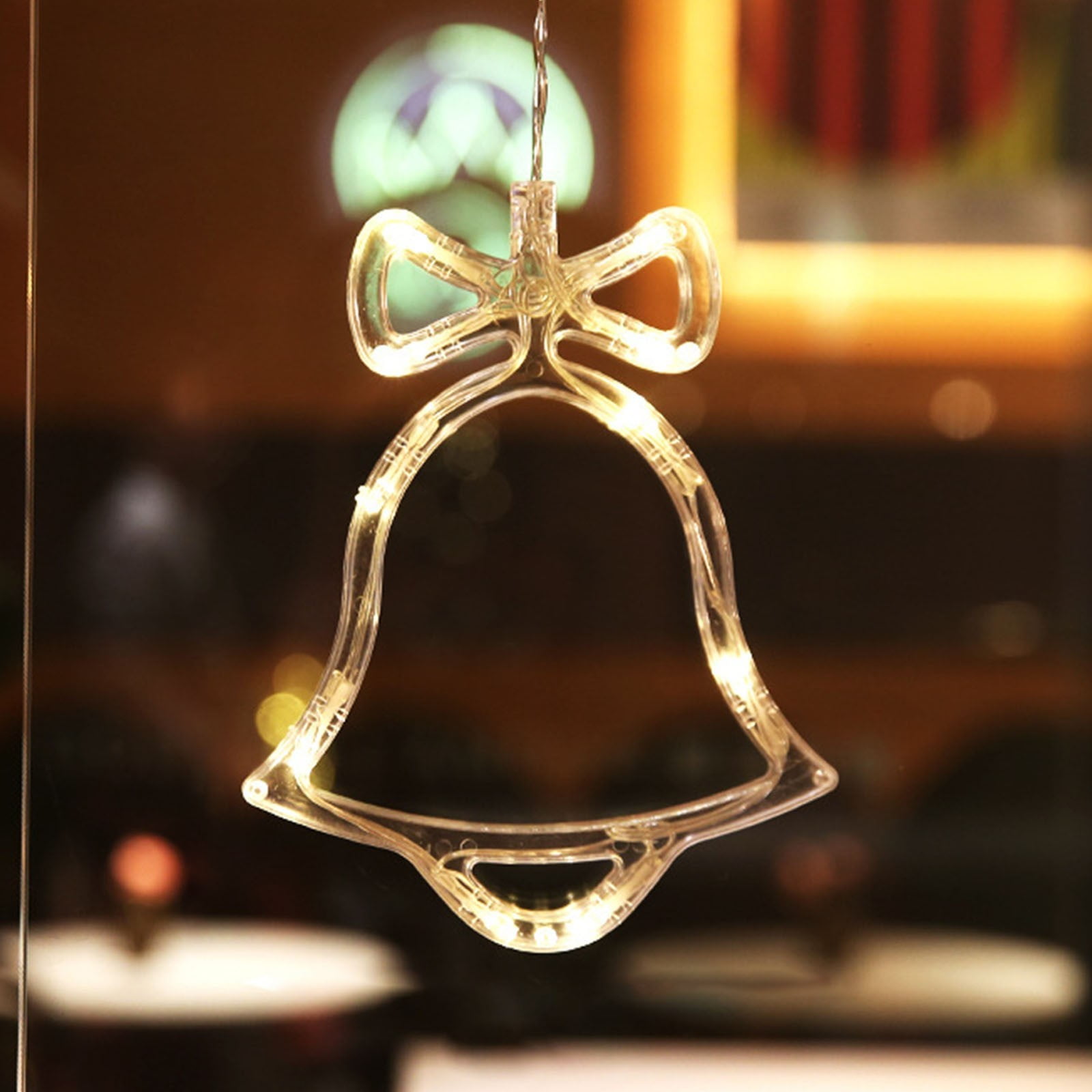 hengsof Christmas Window Lights, LED Christmas Sucker Lights, Christmas ...