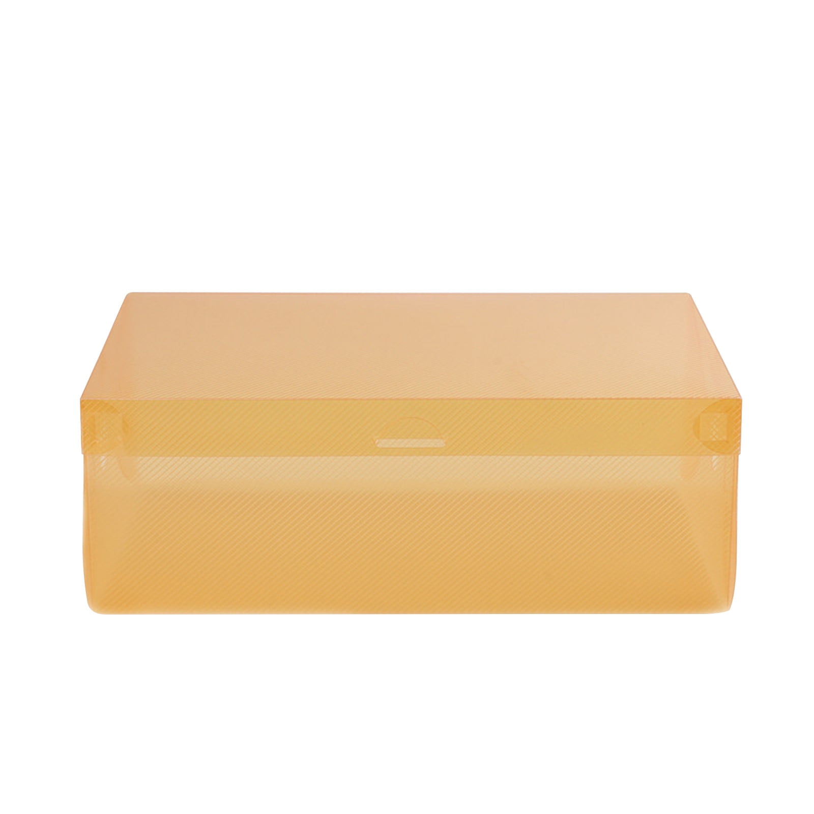 hengsof Shoe Box Color Clear Plastic Stackable - Shoes Organizer for ...