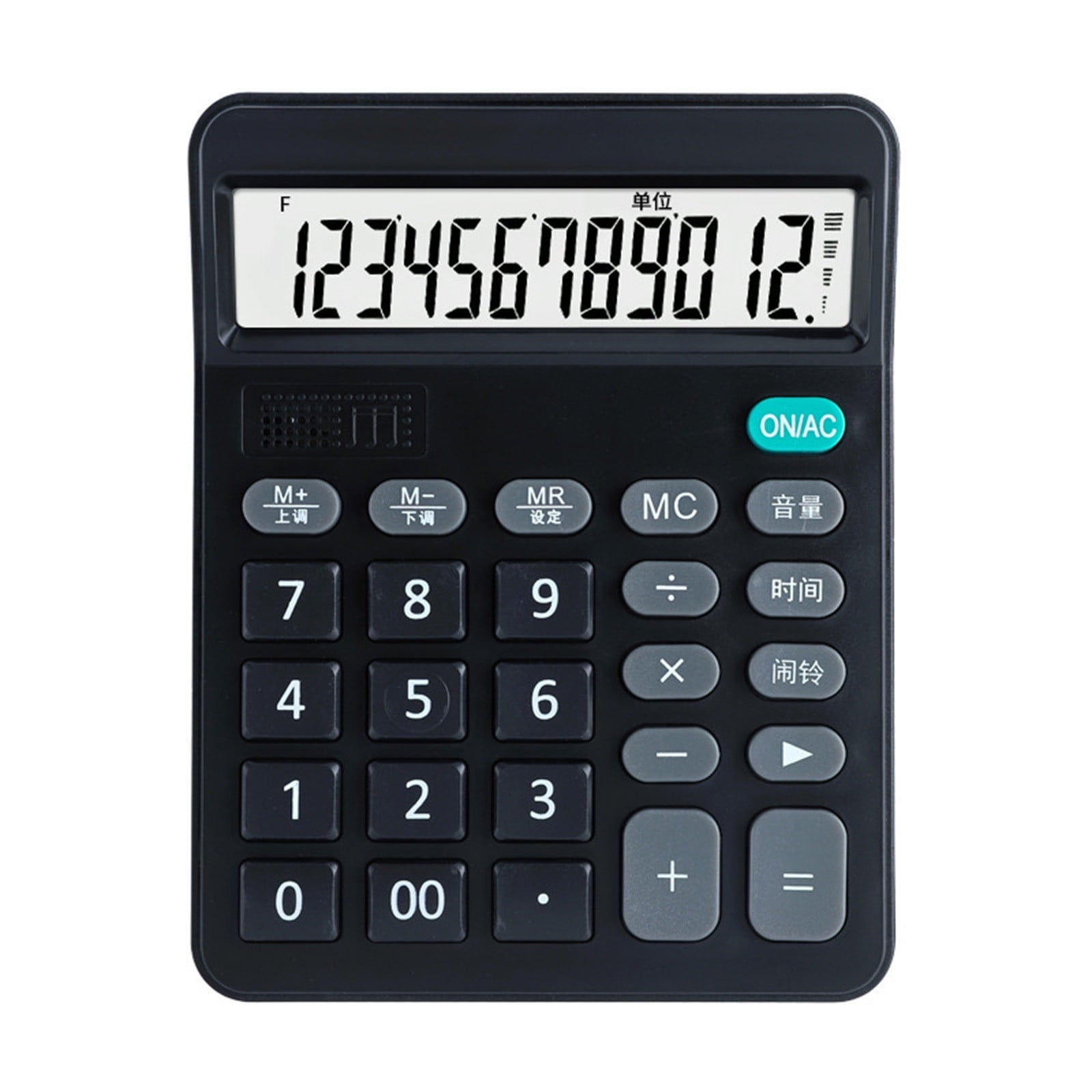 hengsof Standard Function Desktop Calculators With 12 Digit Large LCD Display And Sensitive ...