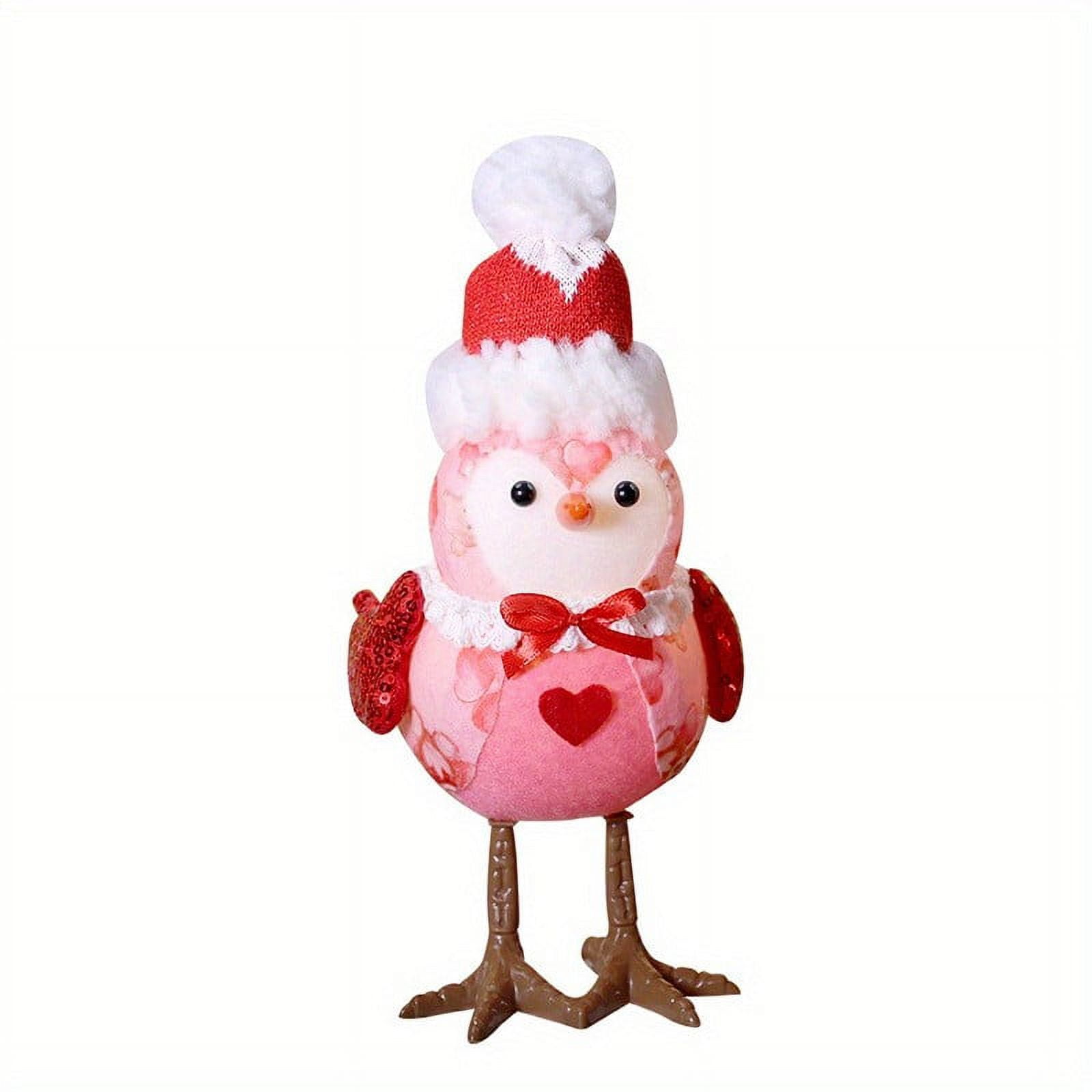 hengsof Valentine Love Birds Decor 2pcs Valentines Day Tabletop Decor ...