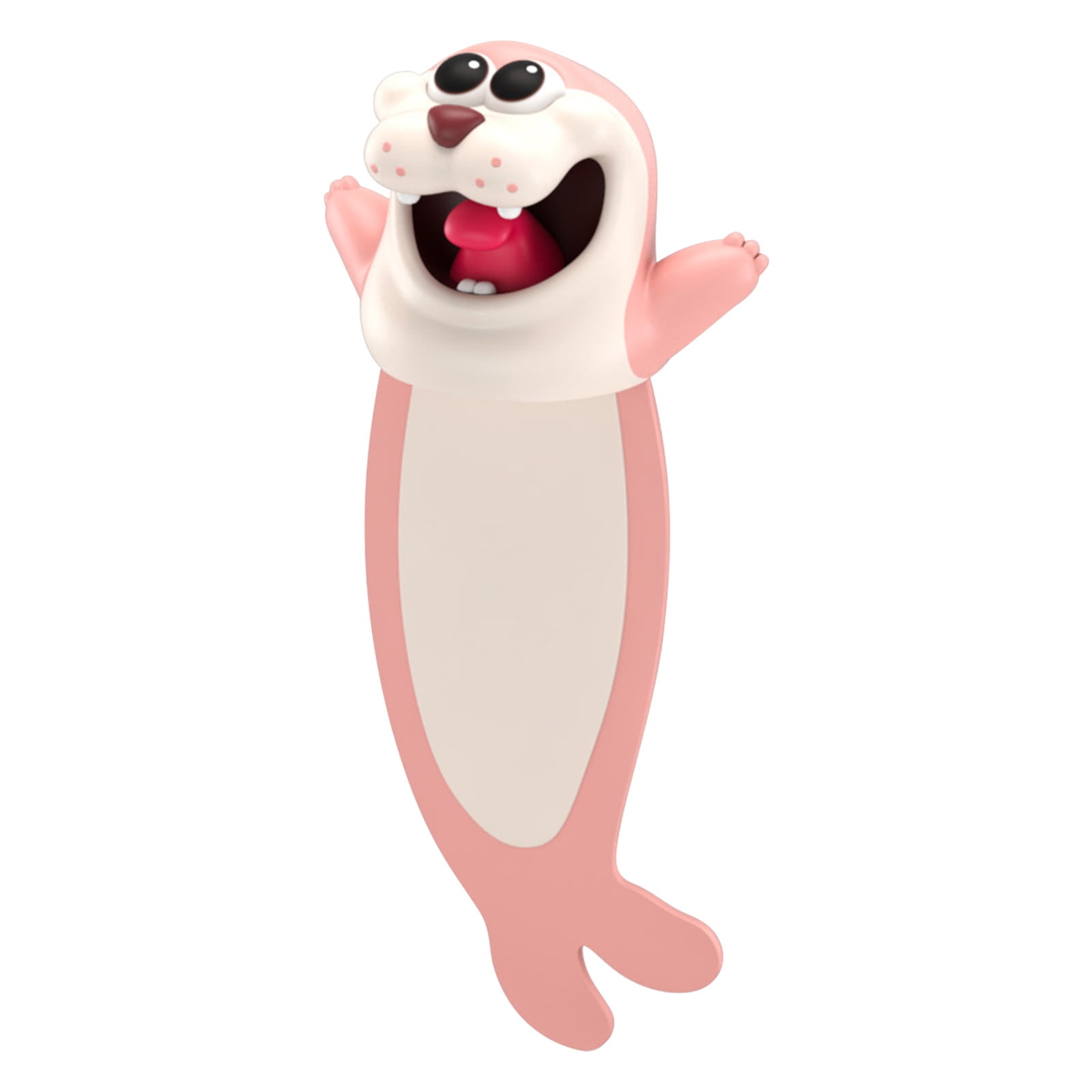 hengsof Wacky Bookmarks Animal Bookmarks 3D Squashed Bookmarks for Kids ...