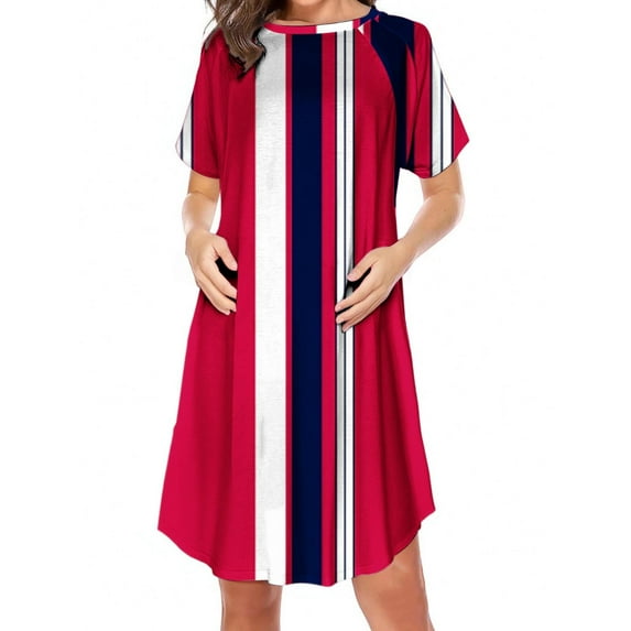 hengsof Women's Short Sleeve Nursing Dress Maternity Dress - Walmart.com