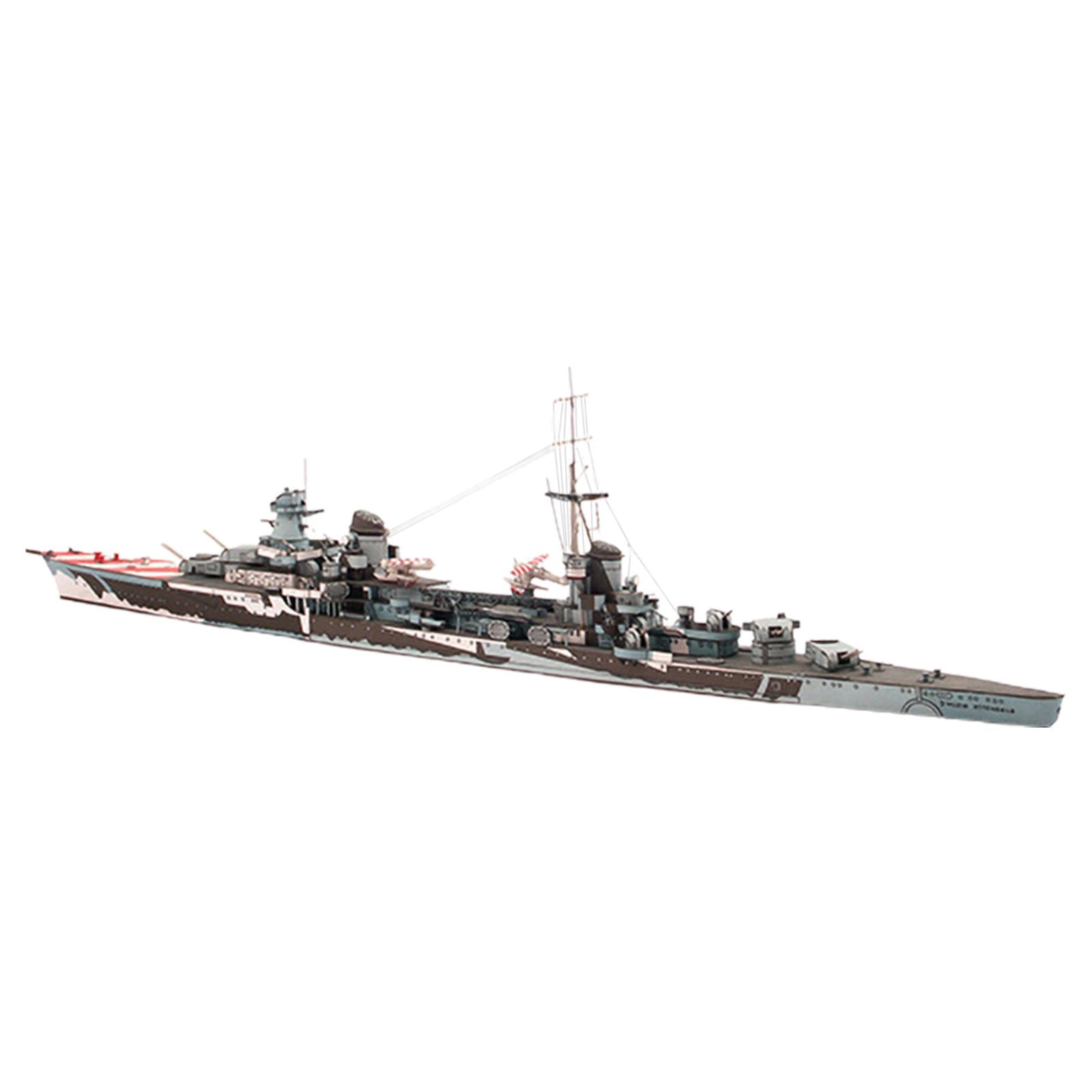 hengtong 1/400 3D Puzzle DIY Paper Model Light Cruiser Model Kits ...