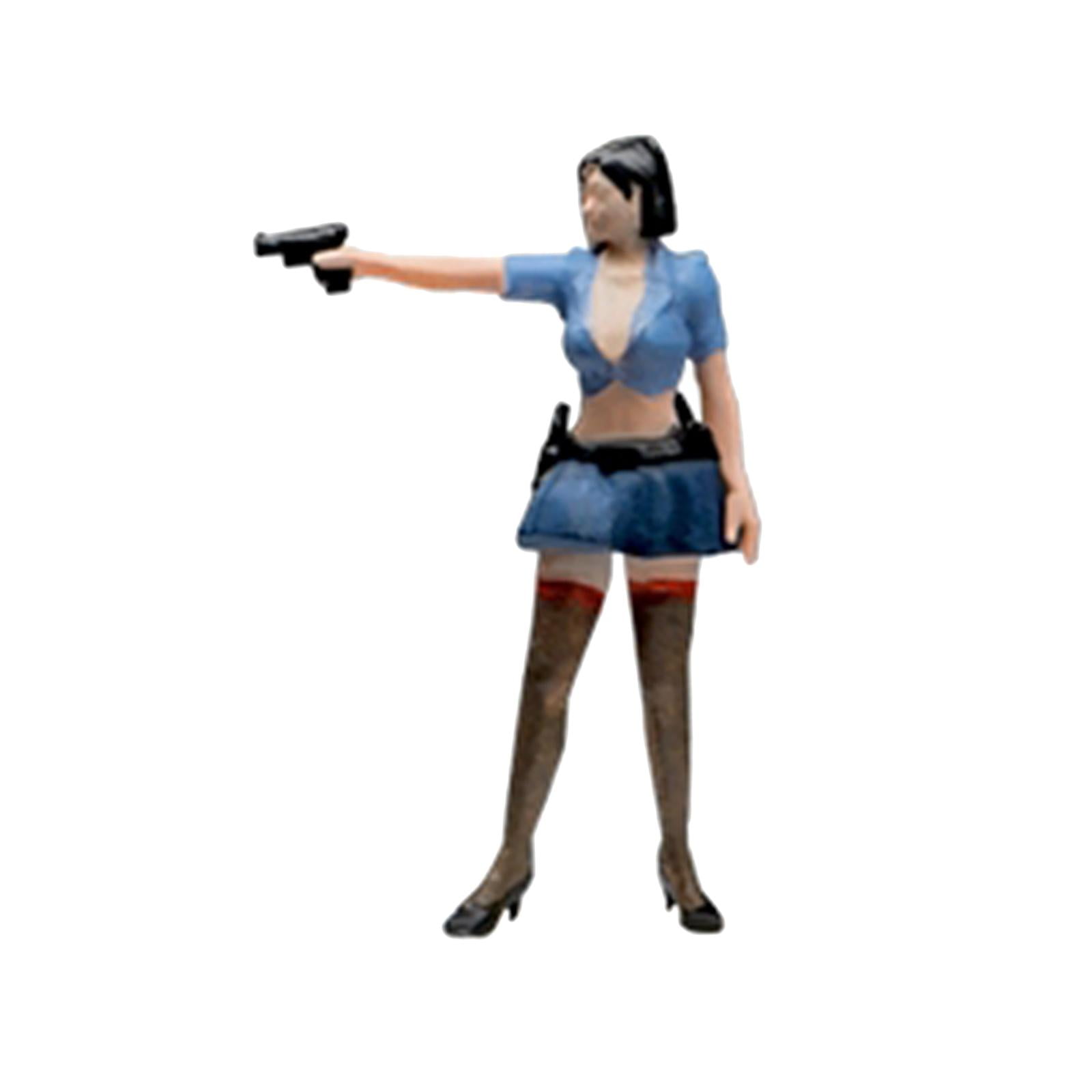 hengtong 1:64 Policewoman Figure DIY Projects Dioramas Layout ...