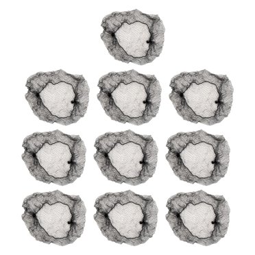 SAFEKO 21" White Disposable Breathable, Durable, Honeycomb Nylon Beard ...