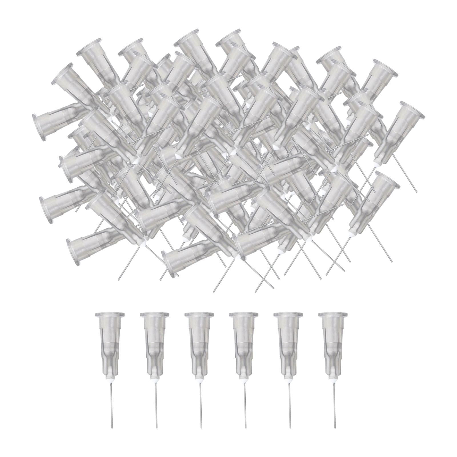 hengtong 100 Pieces Blunt Tip Dispensing with Luer Lock Blunt for Oil ...