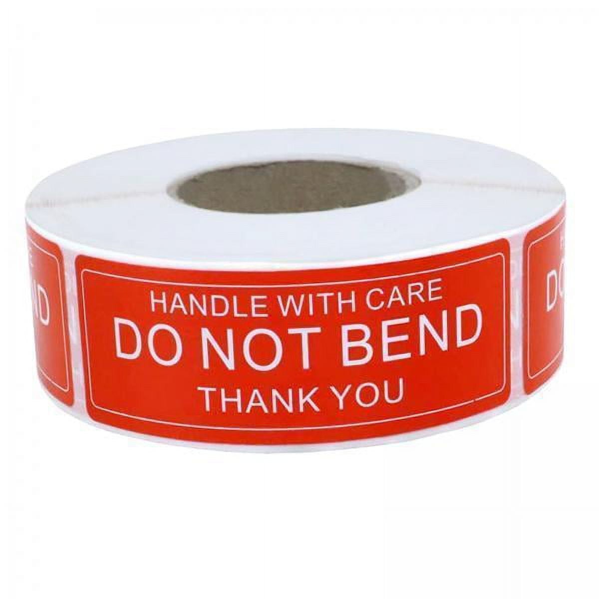 hengtong 2-6pack DO NOT BEND HANDLE WITH CARE Stickers Red Warning ...