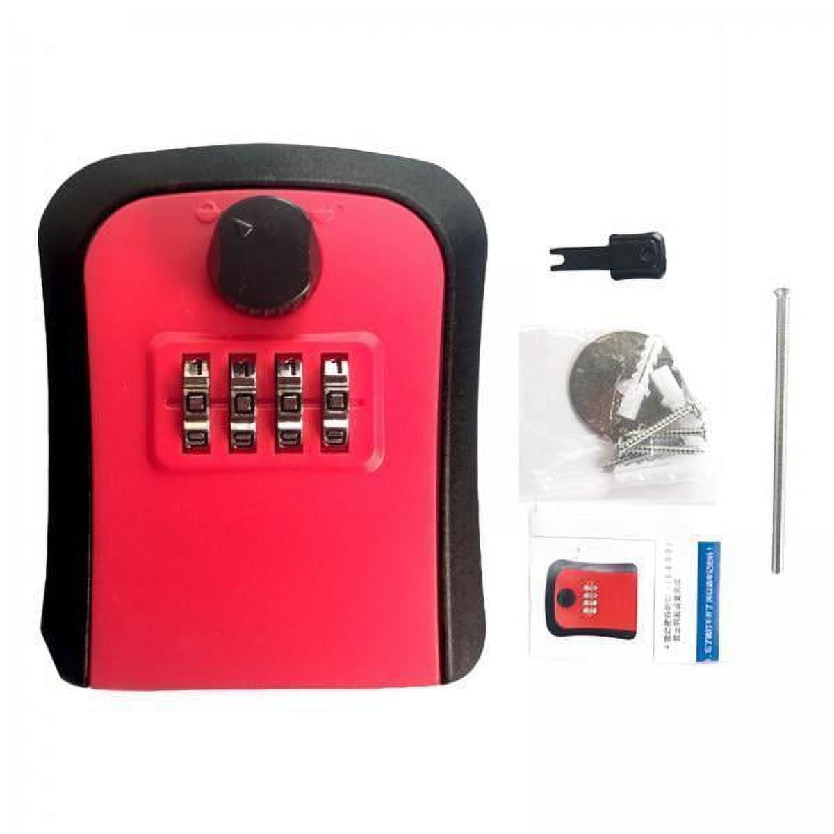 hengtong 2-6pack Key Lock Box Security Lock Box for Realtors Outdoor ...