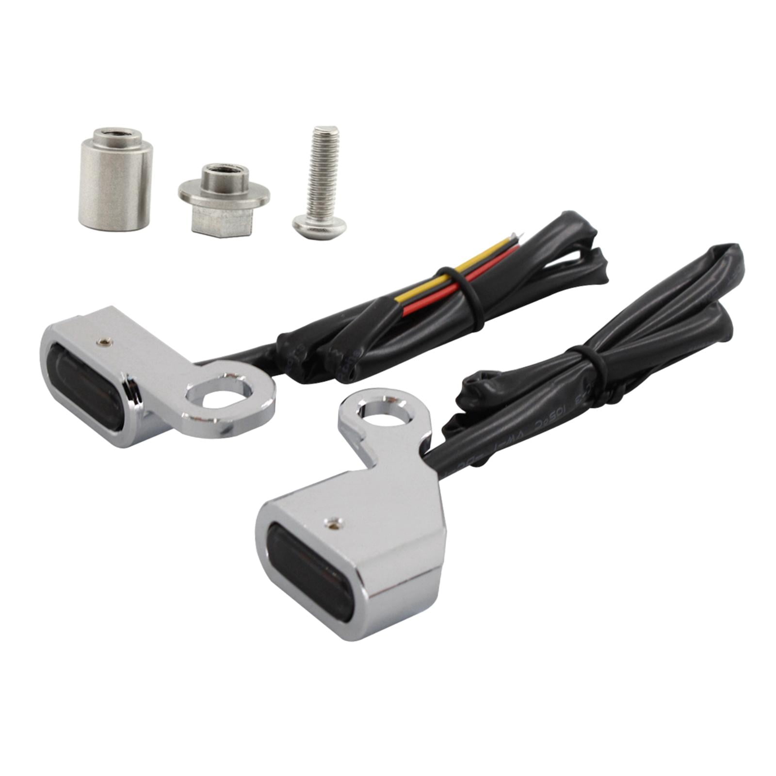 hengtong 2 Pieces LED Side Turn Light Motorcycle Side Marker Lamp ...