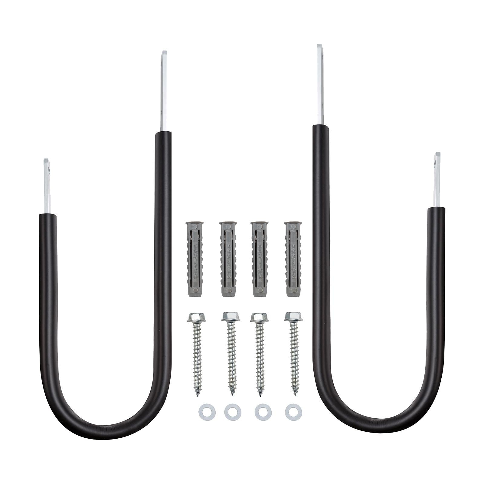 hengtong 2 Surf Board Wall Mounts Horizontal Hangers Storage Rack for ...