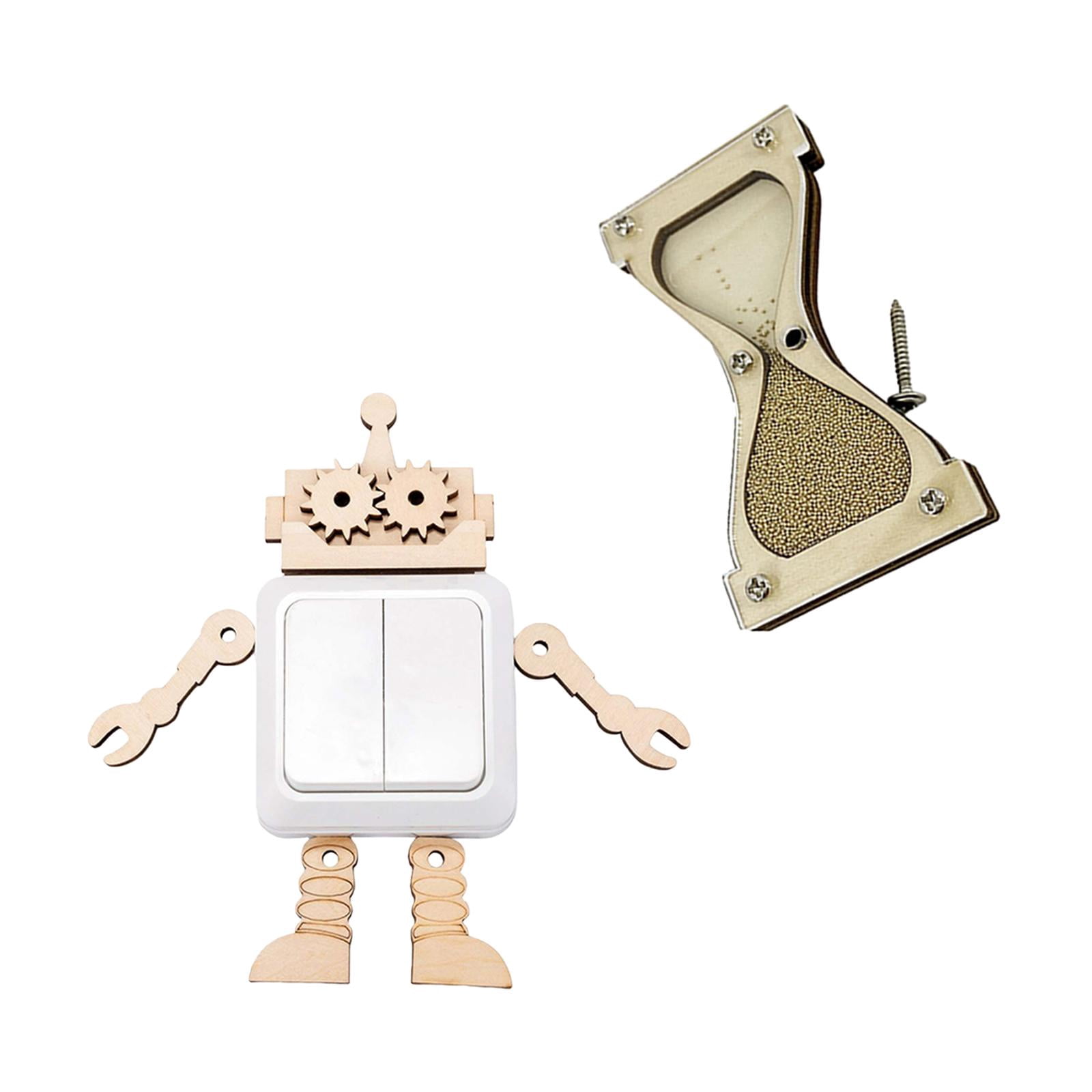 hengtong 2× Wooden Child Busy Board DIY Parts Fine Motor Skill ...