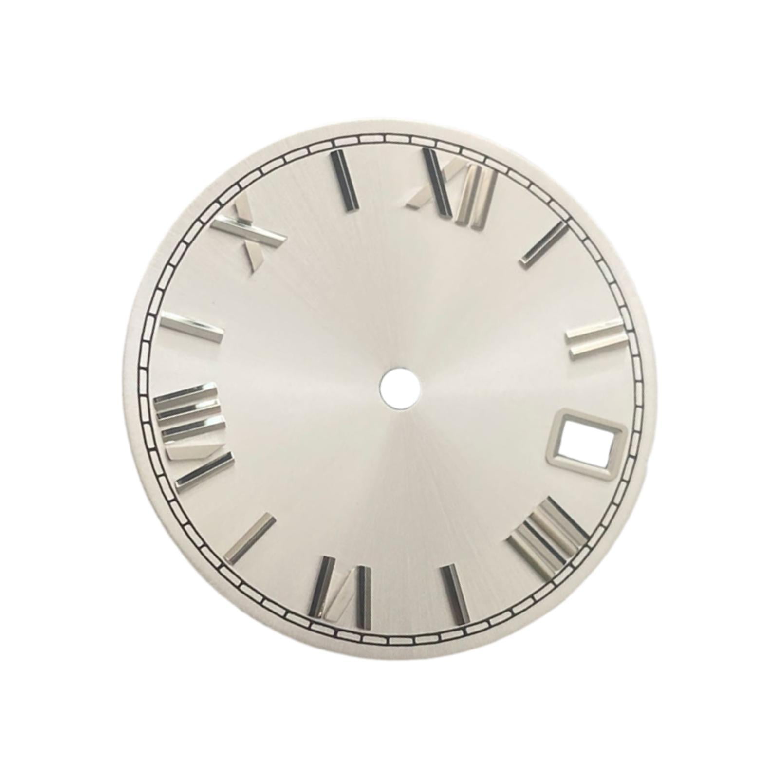 hengtong 28.5mm Watch Dial for NH35 NH36 Movement with Calendar Vintage ...