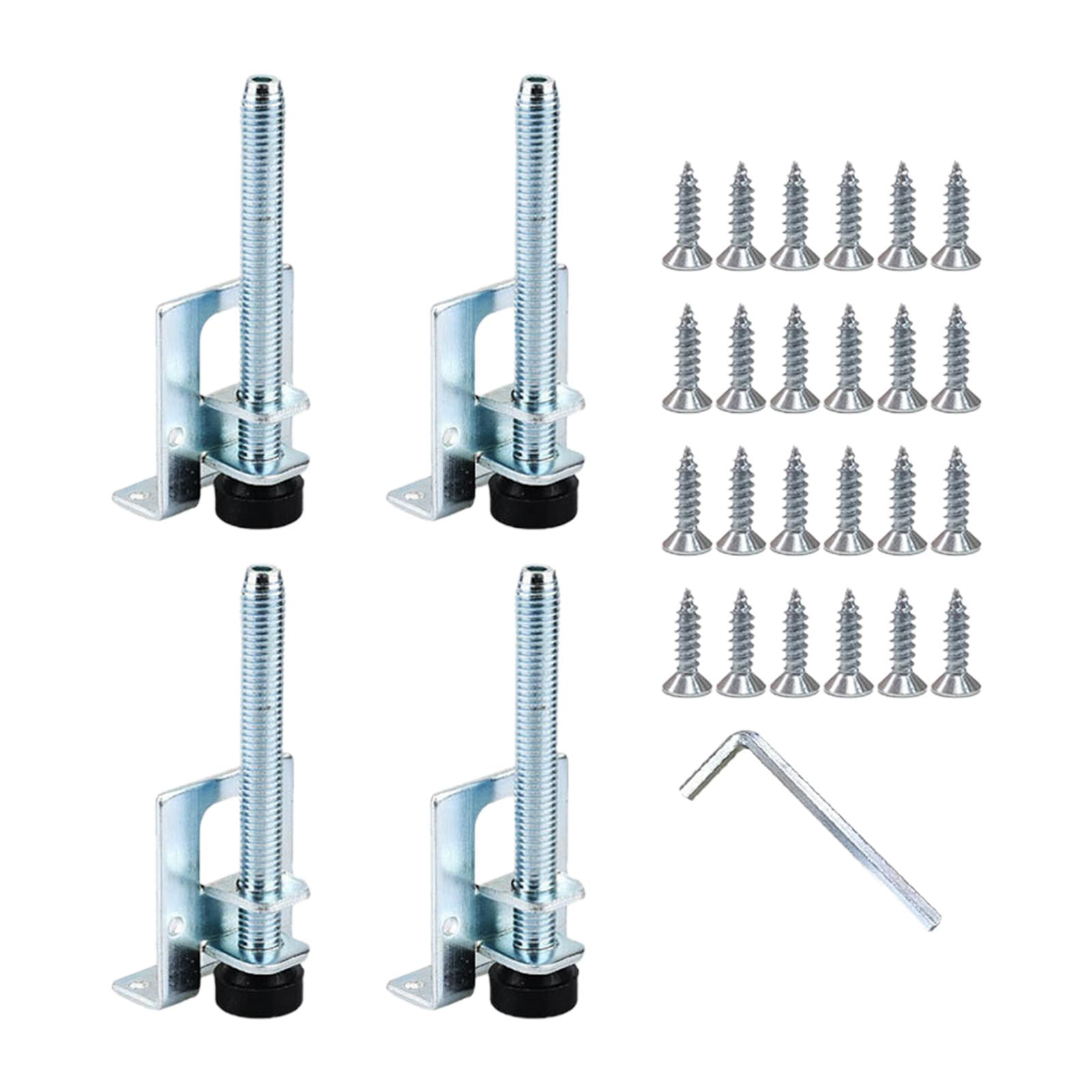 hengtong 4 Packs Furniture Leveler Legs Adjustable Easy Install Heavy ...