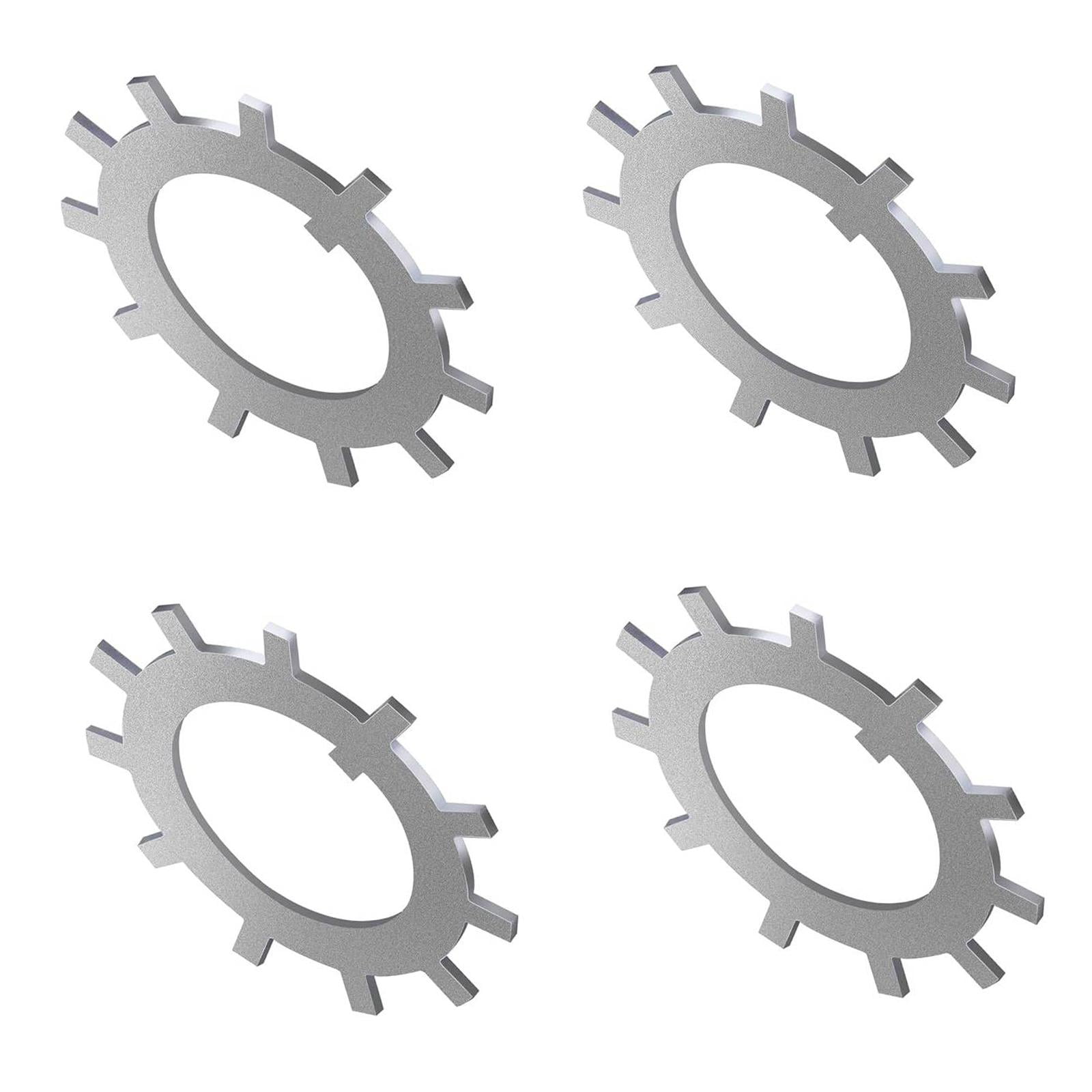 hengtong 4x Trailer Wheel Spindle Tang Washers Axle Parts for Wheel ...