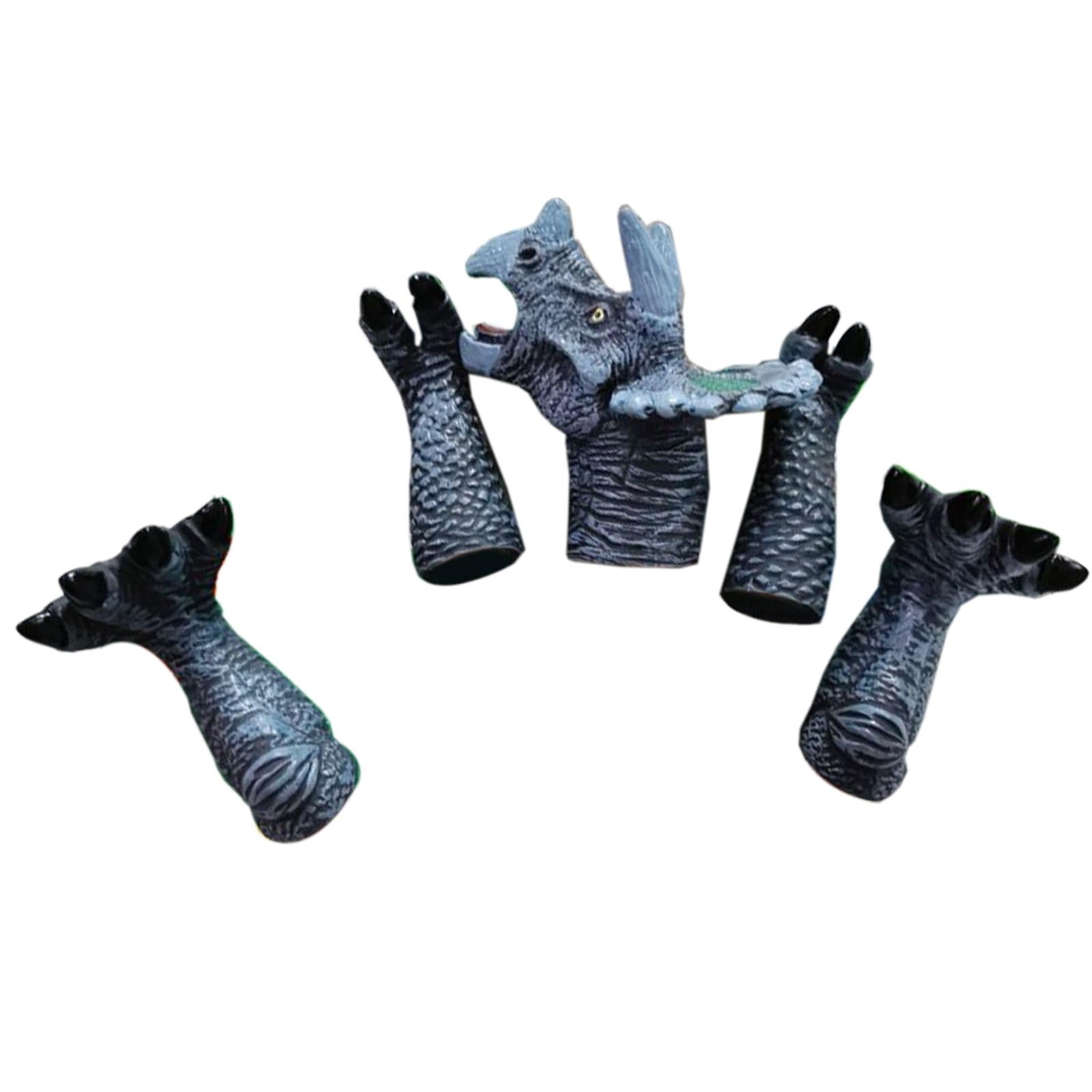 hengtong 5 Pieces Finger Puppets Toys Finger Dolls Soft Novelty Cartoon ...