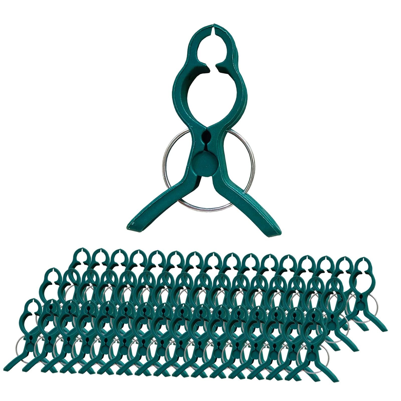 hengtong 50 Pieces Plant Clips Tomatoes Vine Vegetable Fastening Clip ...