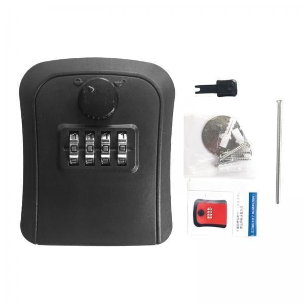 hengtong 5x Key Lock Box Password Box 4 Digit Code Resettable Key ...