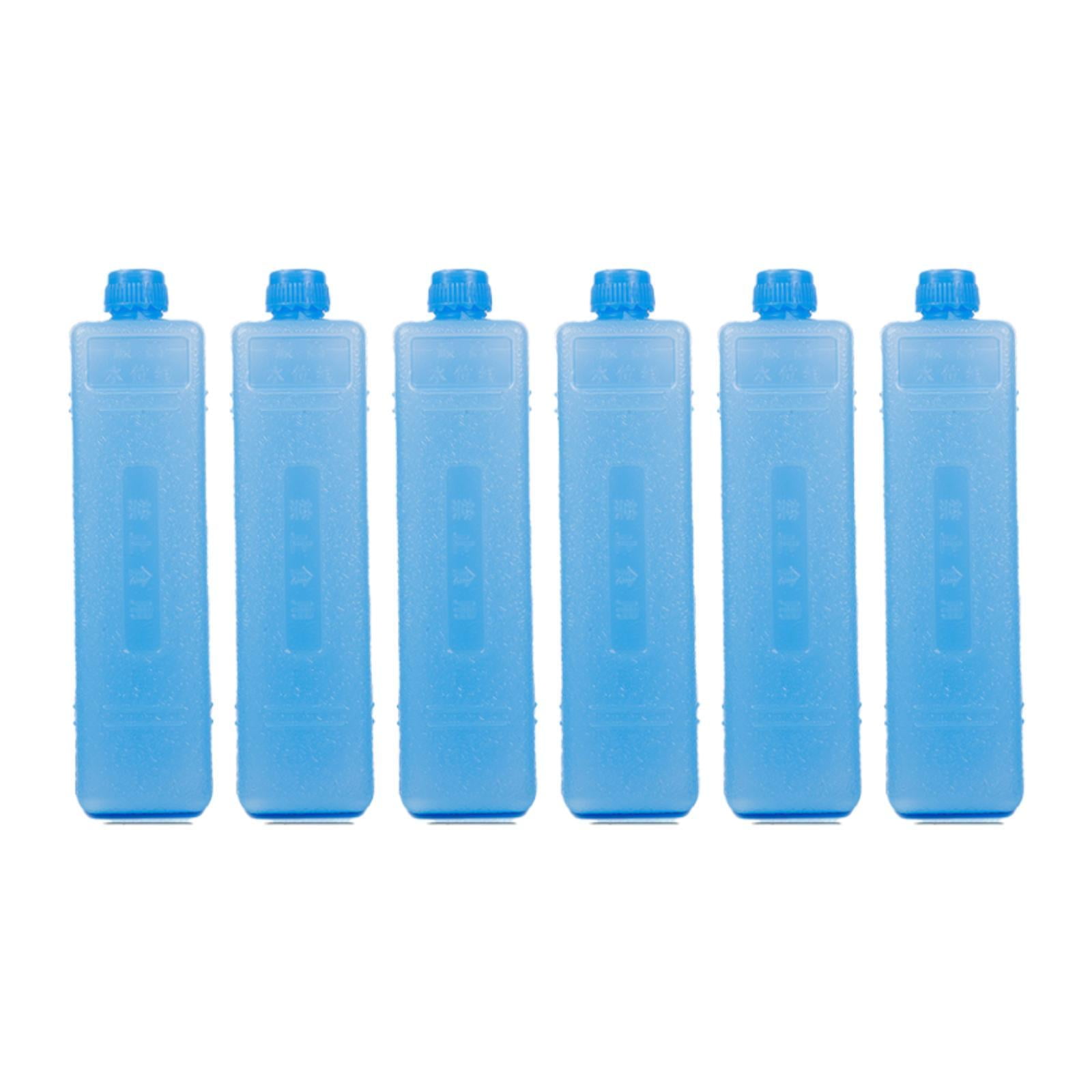 hengtong 6 Pieces Ice Cooler Blocks Cooling Ice Packs for Family Air Conditioning Fan 16cmx4cm ...