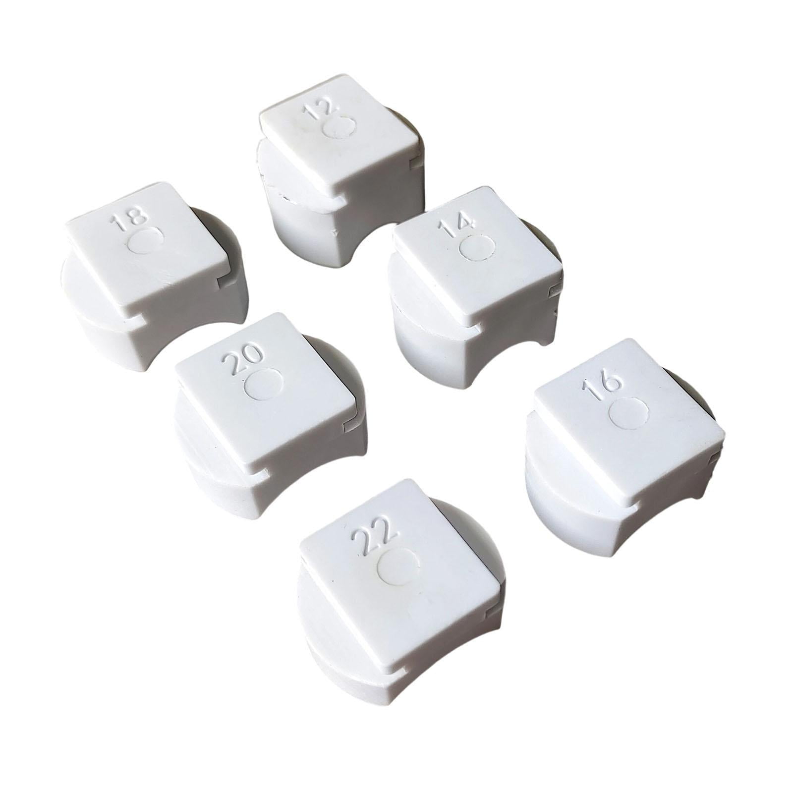 hengtong 6Pcs Bender Dies Making Supplies for DIY Jewelry Making Nylon ...