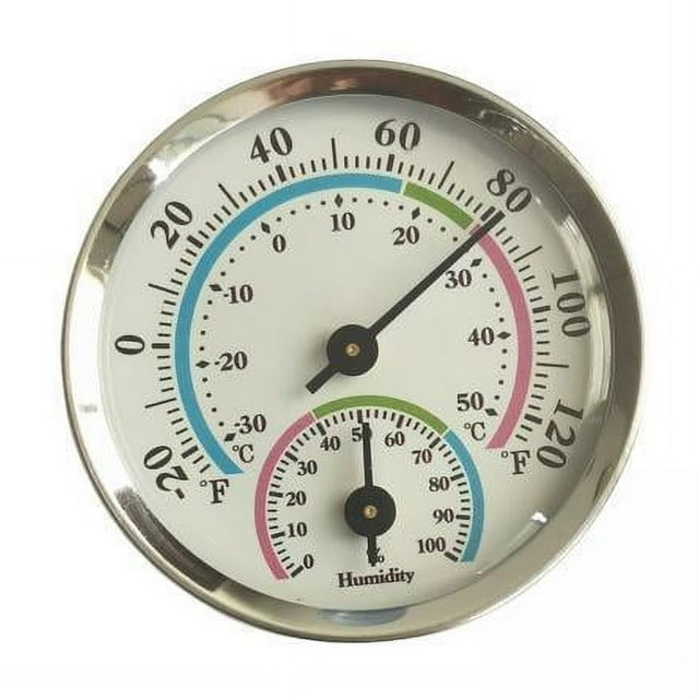 hengtong 6x2 inch Wall hygrometer Meter Humidity warehouse Analog Home ...