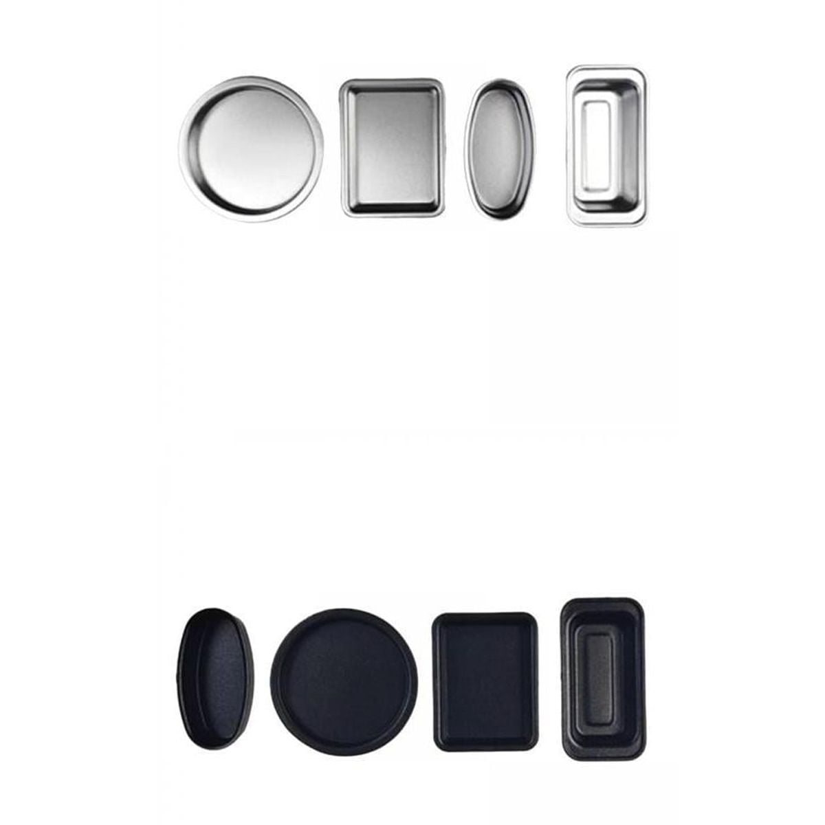 hengtong 8 Pieces 1:6 Baking Trays Models for Dollhouse Life Scene ...