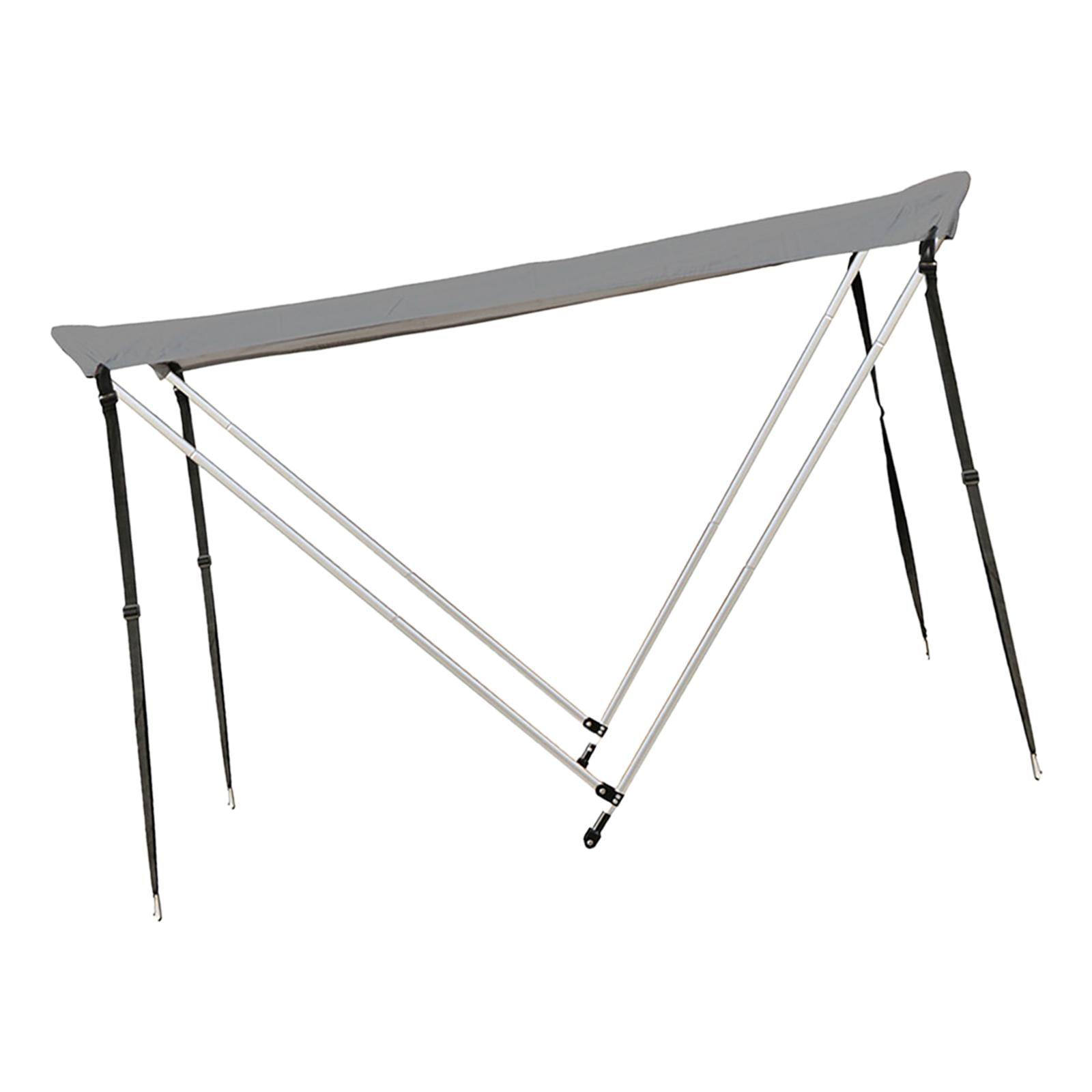hengtong Boat Canopy Bimini Top Covers with Support Rod, Sun Protection ...