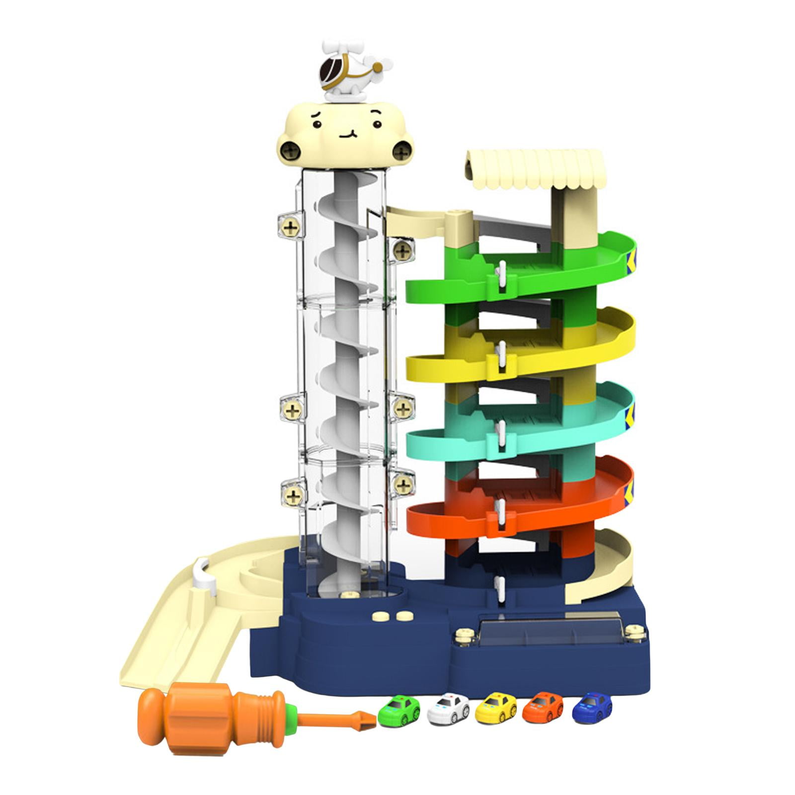 hengtong Car Parking Garage Game Early Educational Race Car Rail car ...