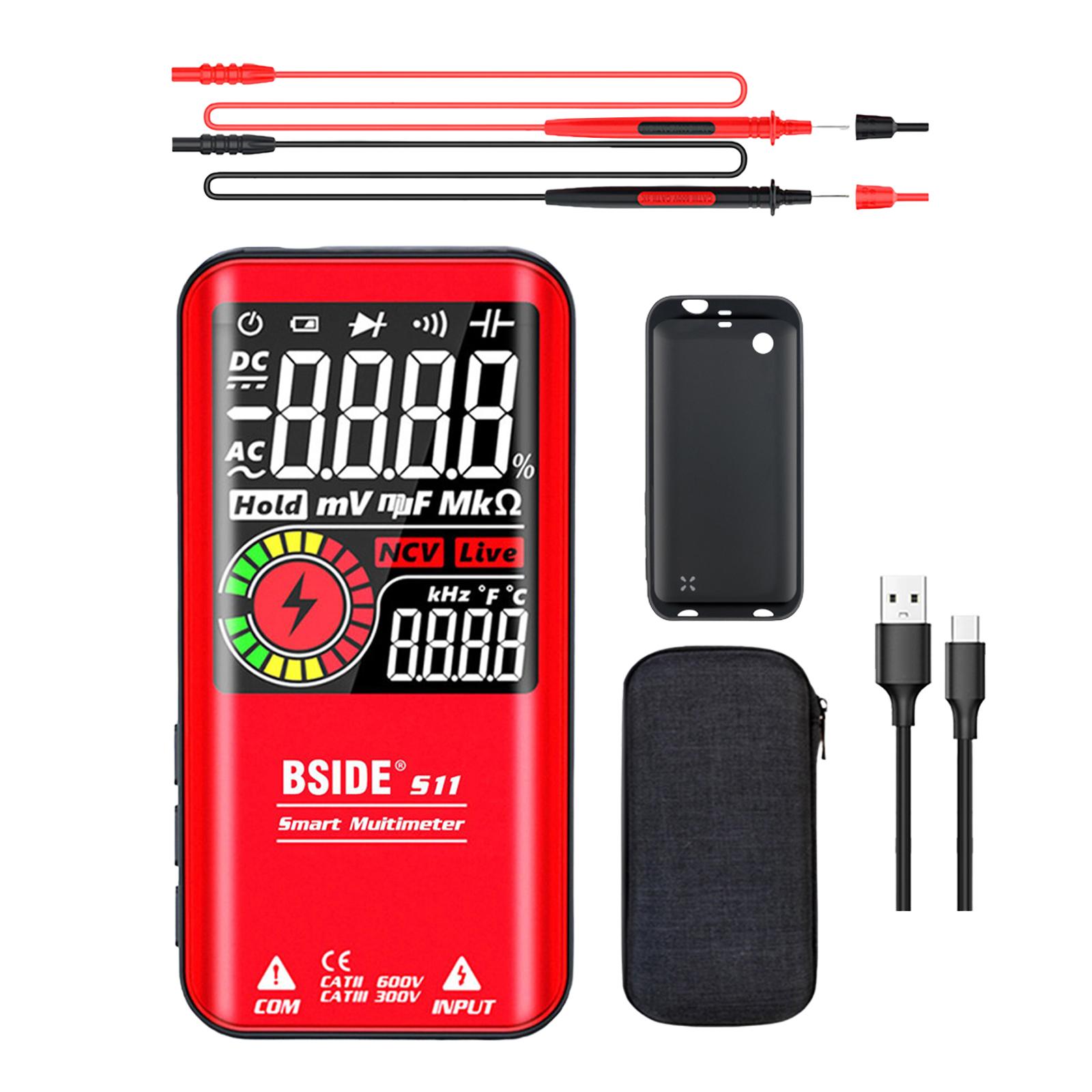 hengtong Digital Multimeter Portable High Precision Capacitance Tester ...