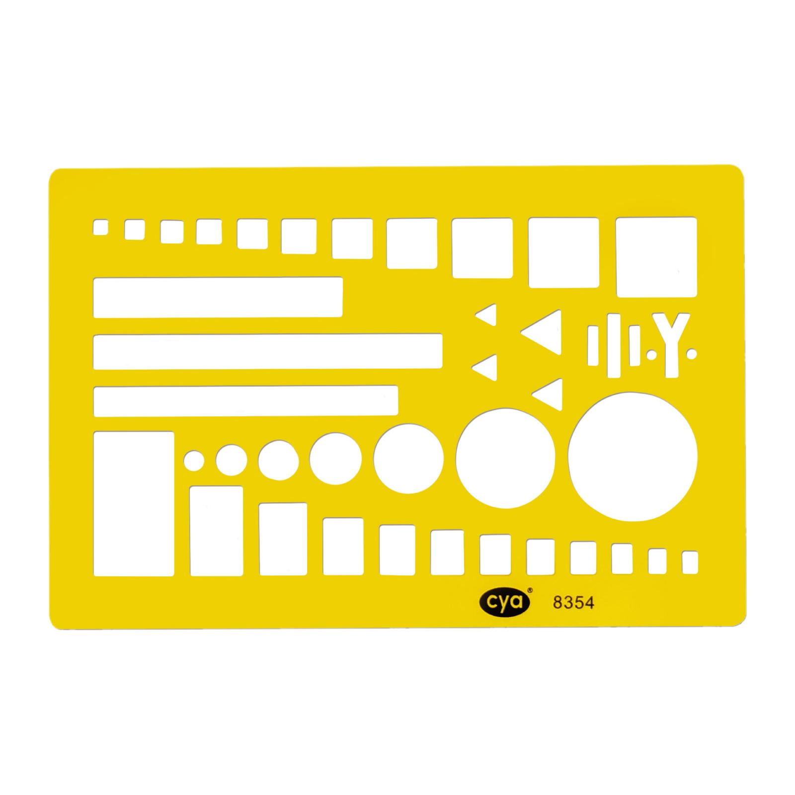 hengtong Drawing Template Measuring Tool Geometric Drawing Template for ...